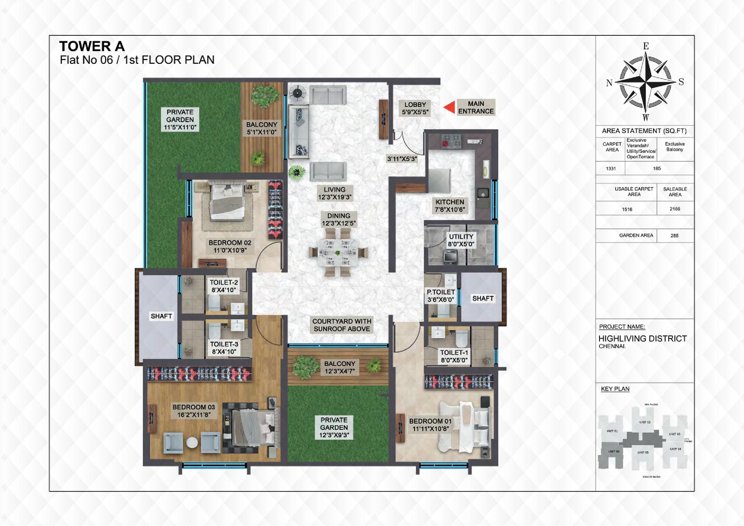 Propchanakya | Luxury Apartments in Perambur | SPR City | Tallest ...